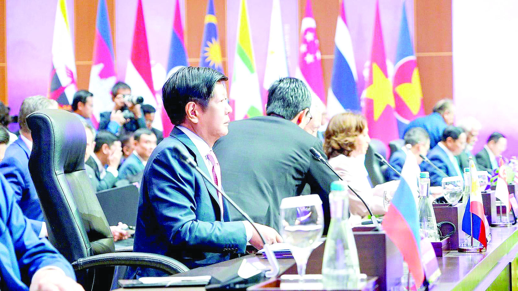 Marcos Reports Asean Trip Outcome Vows Commitment To Peaceful Scs